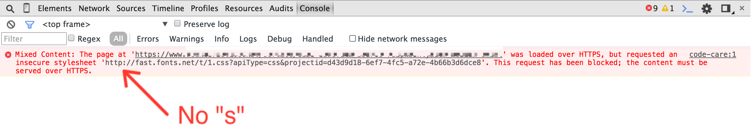 Use Secure Web Fonts